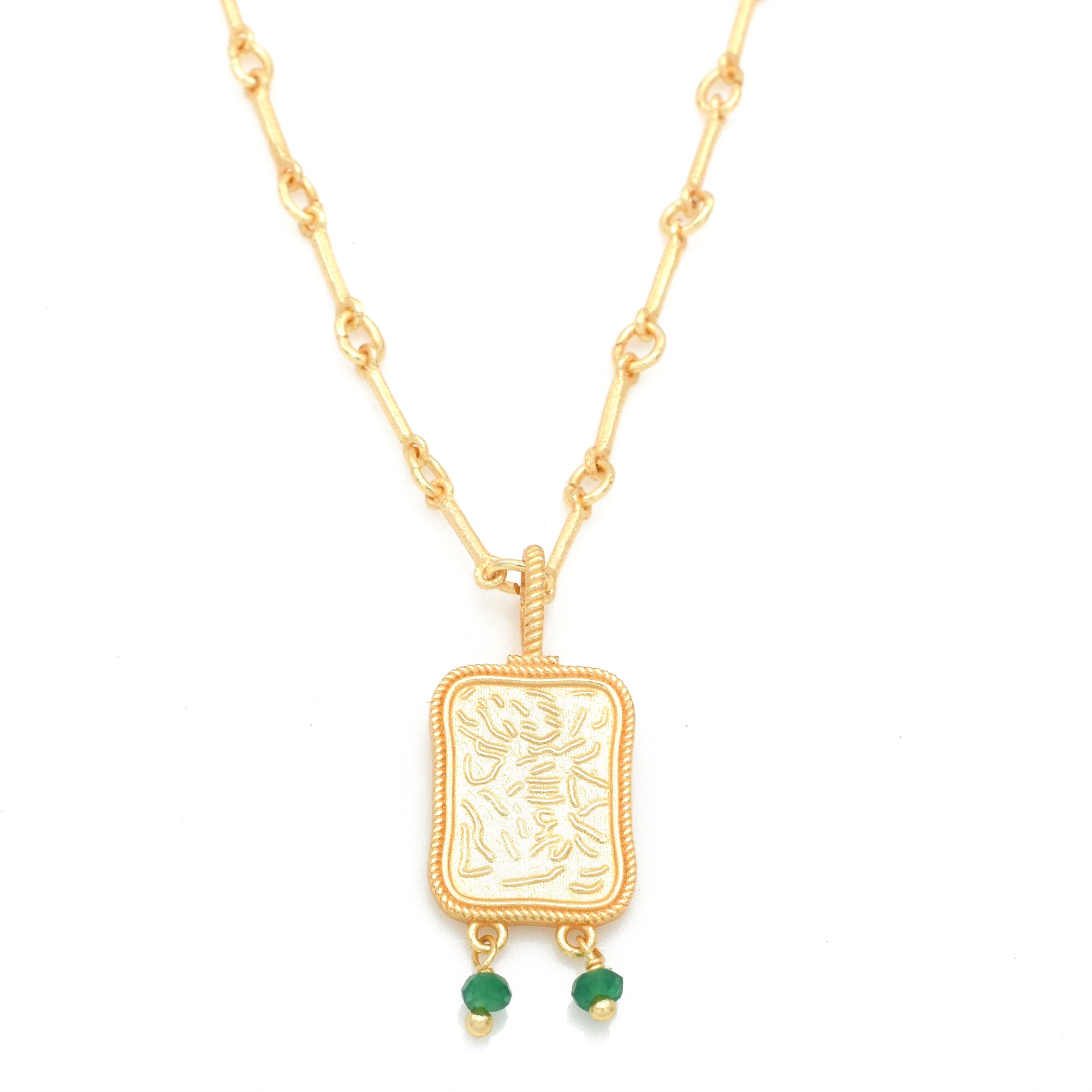 Samara Green Onyx Necklace – Susan Rose
