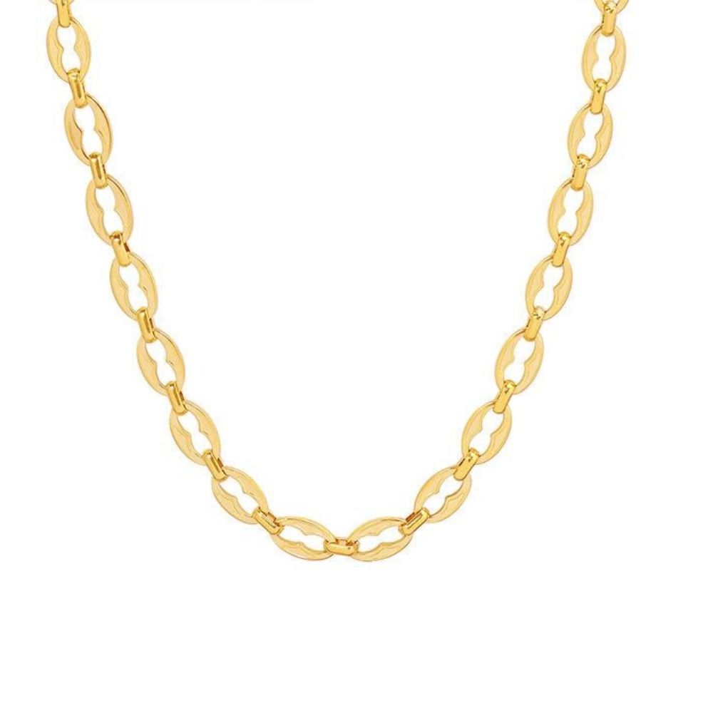 Stainless Steel Italian Link Necklace – Susan Rose